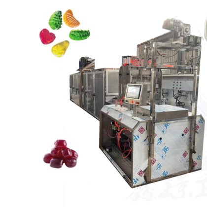 2000 soft gummy bear candy machine dispenser candy extruder machine ...