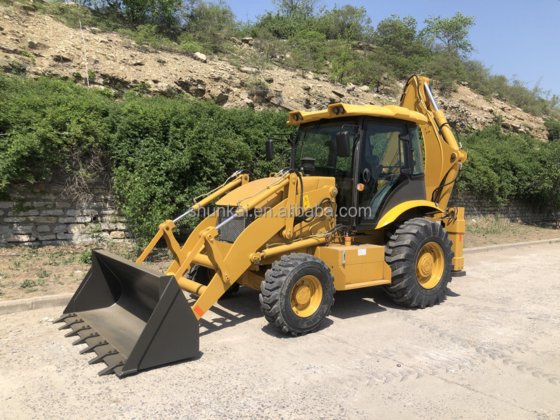 compact backhoe loader garden tractor with front loaders cheap ...