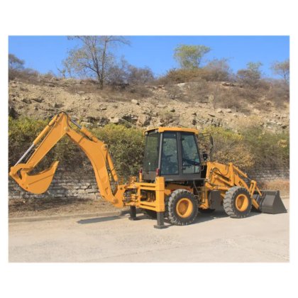 harga backhoe loader komatsu bumper pull backhoe loader in Linyi, China