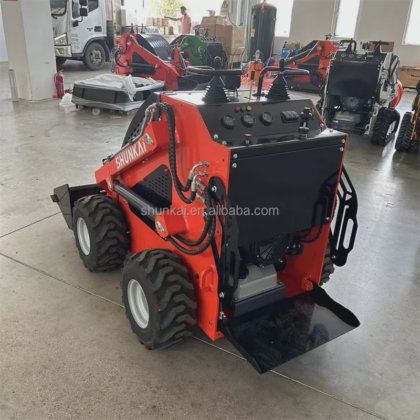 high quality hydrostatic compact mini small Wheel slip loader skip ...