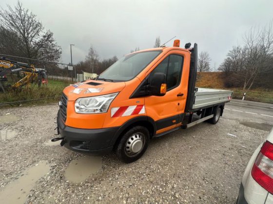 2017 Ford Transit flatbed 470 L3 single cab in Munich, Bavaria, Germany