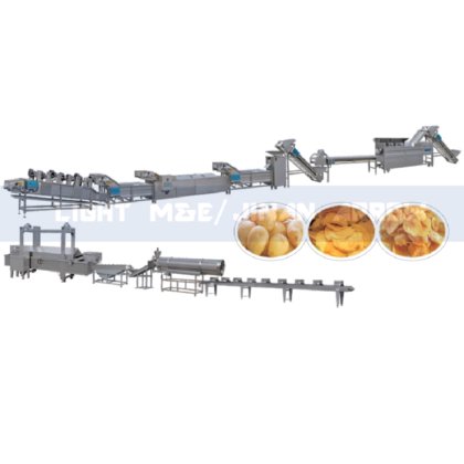 Small Fully Automatic Lays Potato Chips Making Machine Fresh Frozen ...