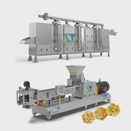 2023 Automatic Food Machine 3D Pellet Fried Chips Twin Screw Extruded ...