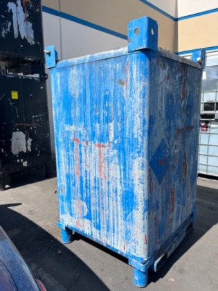 550 gallon stainless steel IBC tote tank G 549G101 in Fontana, CA, USA