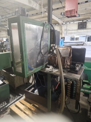 CNC Enclosed Work Cell with Control Panel in Dowagiac, MI, USA