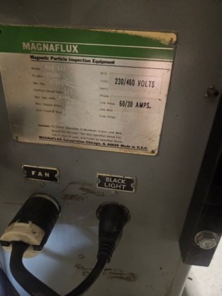 Magnaflux Magnetic Particle Inspection Unit in Dowagiac, MI, USA