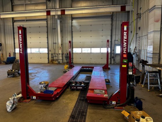AB Hunter Four-Post Lift Alignment Rack - Model AB 1606 in Grand ...
