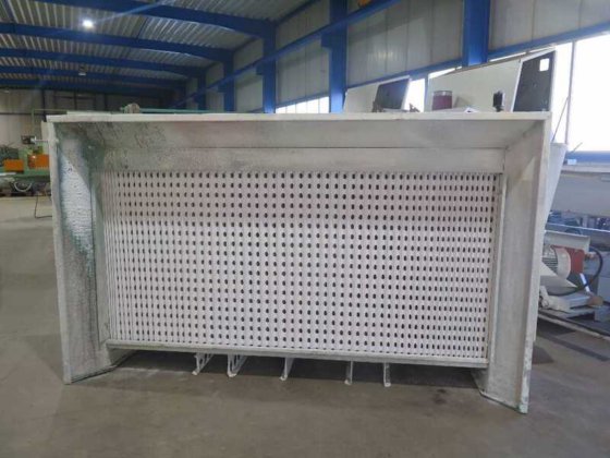 Schuko Dry exhaust wall / paint mist exhaust wall in Barntrup, North ...