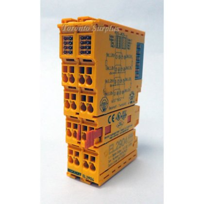 Beckhoff EL2904 TwinSAFE Output Terminal w/ 4 Fail-Safe Outputs, 24VDC ...