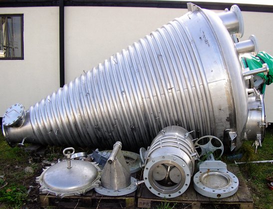 Nauta Type 30VDC-11 Conical Vacuum Dryer #300260 in Yarm, United Kingdom