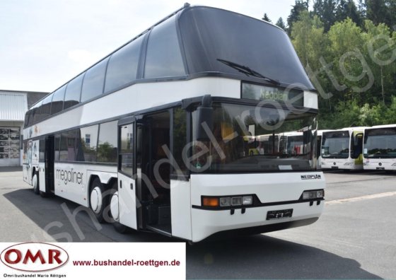 2000 Neoplan N 128 Megaliner in Untersteinach, Germany