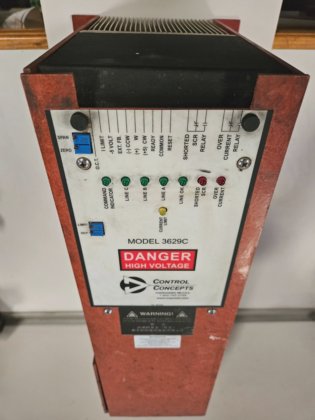 Control Concepts SRC Three Phase Powe Controller 3629C-V-480V-160A-4/20MA in Oregon, OH, USA