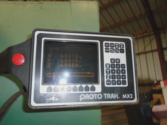Prototrak CNC ACER KNEE MILLING MACHINE W/ SWI PROTOTRAK AGE 2 CONTROL ...