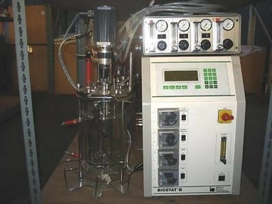 B. Braun - Sartorius Biostat B 10 or 5 liter bench top fermentor in Los ...