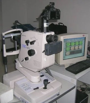 Topcon TRC-50EX Mydriatic Retinal Camera in Los Angeles, CA, USA