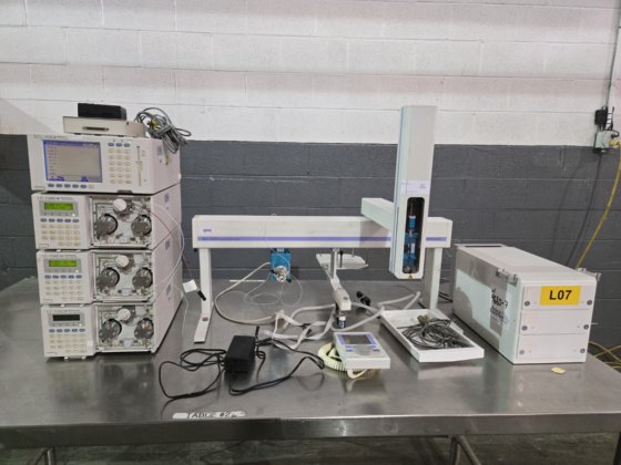 Shimadzu HPLC System with CTC Analytics Autosampler in Cleveland, OH, USA