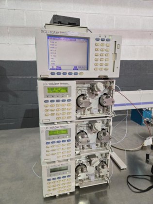 Shimadzu HPLC System with CTC Analytics Autosampler in Cleveland, OH, USA