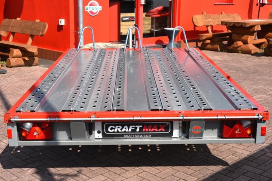 STEMA® Trailer motorcycle transporter SySTEMA MT 1500 high loader for 3 ...