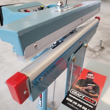 Impulse industrial film sealing device with stand and pedal operation ...