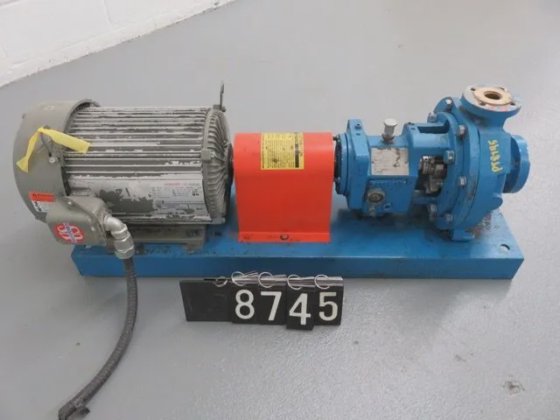 Peerless Pump model 8196 size 1×1.5×8 with base and motor in Blaine, MN ...