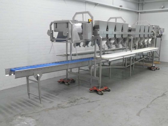 Marel sorting- & grading line in Oirschot, North Brabant, Netherlands