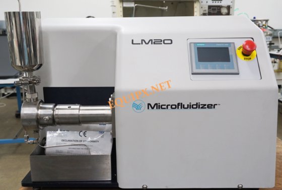 Microfluidics LM20 high shear microfluidizer (2018) in San Jose, CA, USA