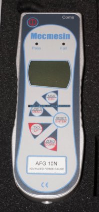 Mecmesin AFG 10N Digital Force Gauge in San Jose, CA, USA