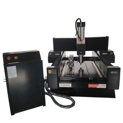 6090 1325 3d CNC Router Stone Usb 4 Axis Gamepad With Steel Tube Cast ...