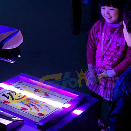 AR 3D interactive Magic drawing projector LCD version projection game ...
