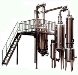 Multi-functional complete set of refluence distillation concentrator in ...