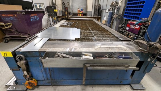 Messer Metalmaster Ii Cnc Plasma Cutting Table 6 X 20 Cap