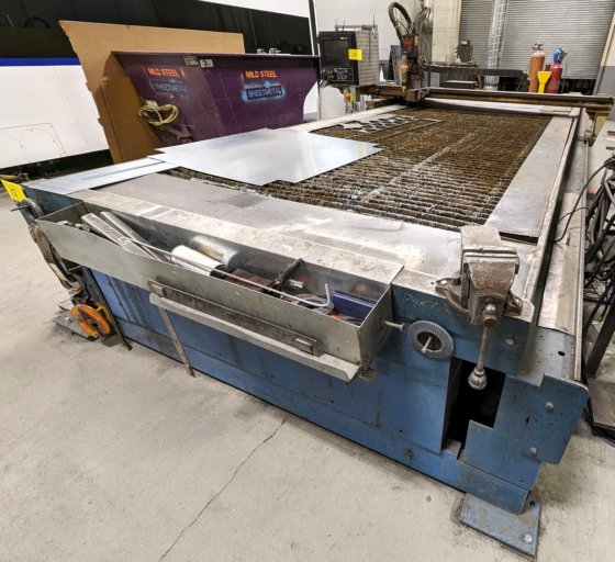 Messer Metalmaster Ii Cnc Plasma Cutting Table 6 X 20 Cap