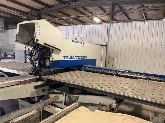 25 Ton Trumpf Trumatic 500 CNC Turret Punch, 1998 in Chicago, IL, USA