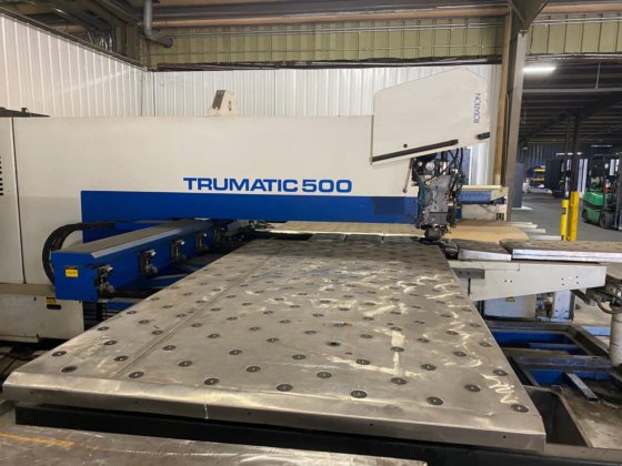 25 Ton Trumpf Trumatic 500 CNC Turret Punch, 1998 in Chicago, IL, USA