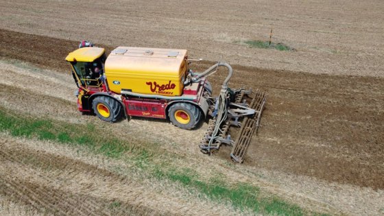 Self-propelled applicator Vredo VT4556 in Hrubčice, Czech Republic