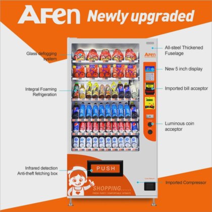 Afen Drinks Vending Machine Malaysia Robotic System for Vending Machine ...