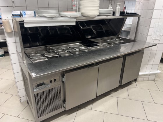 Preparation refrigerator / cold storage bench in Mölndal, Sweden
