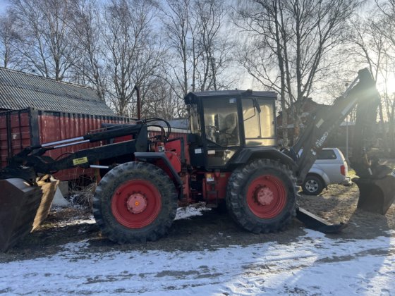 Backhoe loader Huddig 960 C6 LS 1997 in Åsa, Sweden