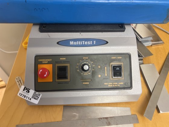 Pressure testing machine - Mecmesin in Gothenburg, Sweden