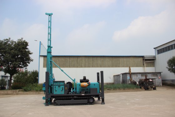 Core exploration hydraulic top drive steel tracked rock drill sampling ...