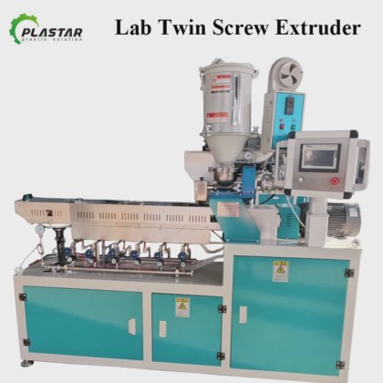 PLASTAR Laboratory Small Mini Capacity Co-Rotating Plastic Parallel ...