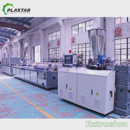 PLASTAR PVC Trunking Extrusion Machine/PVC Cable Trunking Production ...