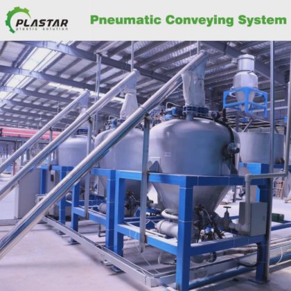 PLASTAR Plastic Granule Pellet Powder Material Automatic Pneumatic ...