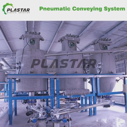 PLASTAR PVC CaCO3 Automatic Conveying System Dense Phase Conveying ...