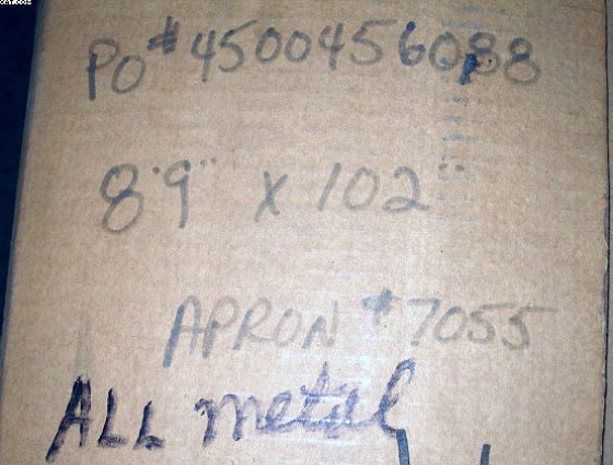 New Floor Apron in Williamston, SC, USA