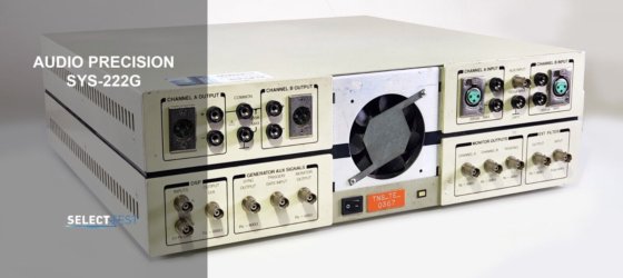AUDIO PRECISION SYS-222G SYSTEM ONE + DSP AUDIO ANALYZER LOOK (REF ...