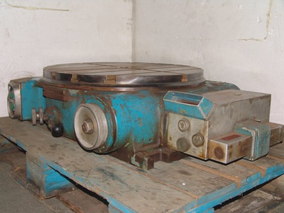 Pratt & Whitney 24" plain optical rotary table , ¼ hp , 220/440 in ...