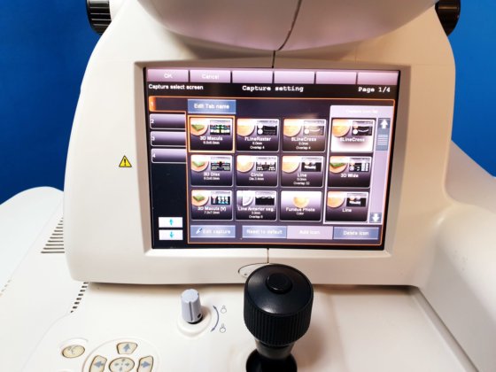 Topcon 3D OCT 2000 // 3D OCT-2000 Optical Coherence Tomography DOM 2010 ...
