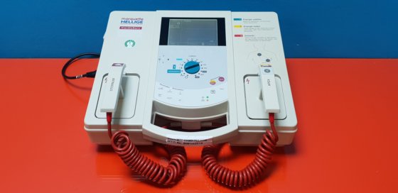 Gebraucht GE Hellige Cardioserv Defibrillator in Hamburg, Deutschland