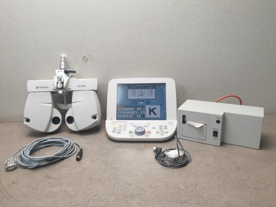 Topcon CV 5000 // CV-5000 automatic phoropter in Hamburg, Germany